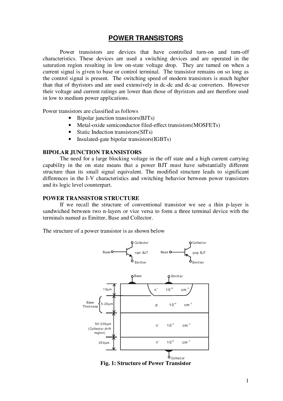 Download Power Electronics Notes eBook by PDF Online