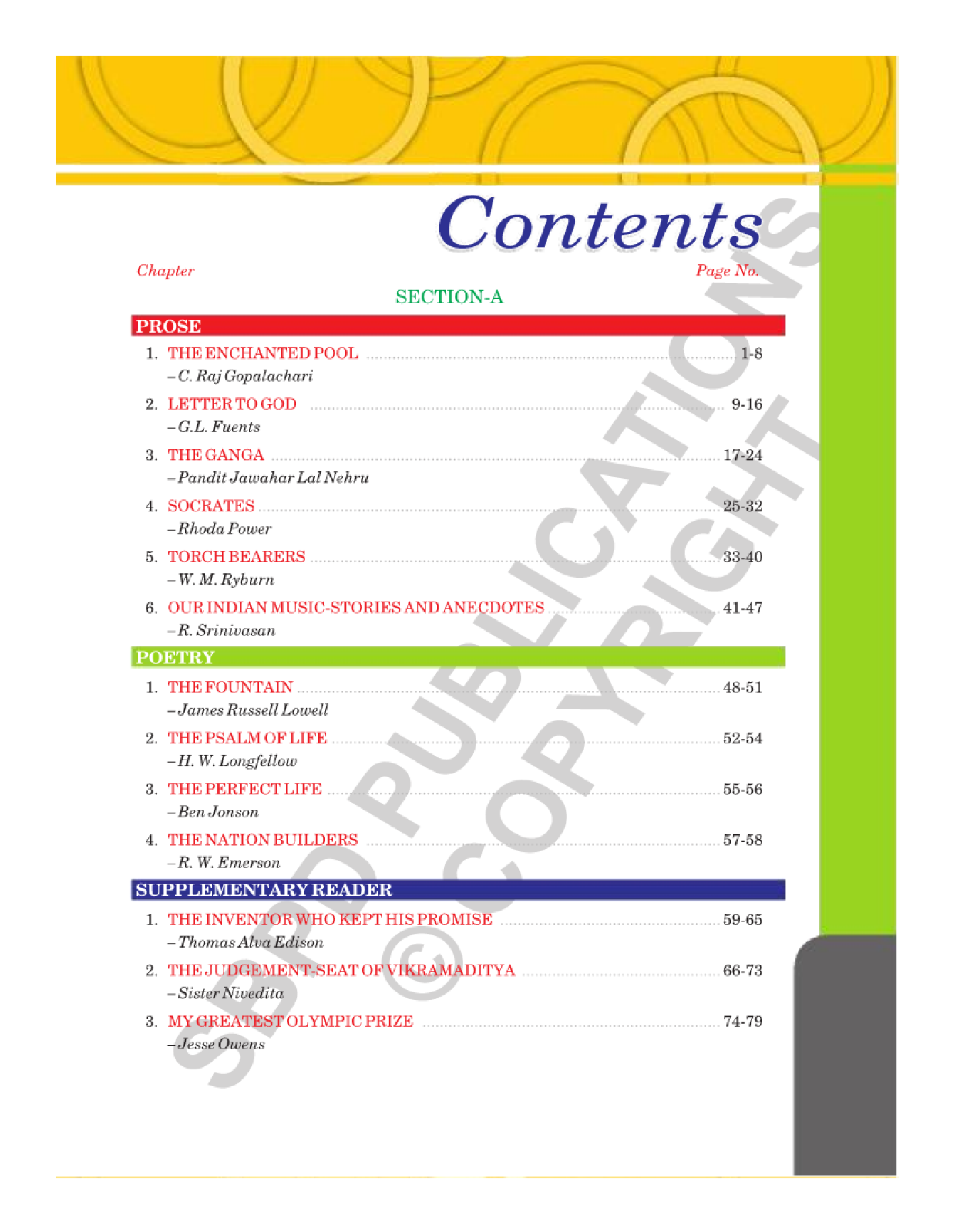 Download UP Board Class 10 English Textbook PDF Online 2022 By Meena 
