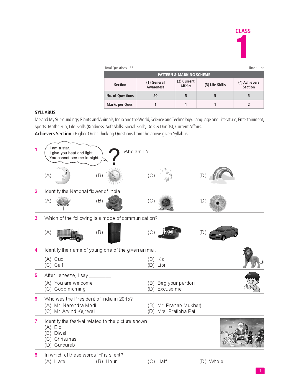Olympiad General Knowledge Questions For Class 1 KnowledgeWalls Olympiad General Knowledge Questions For Class 1 KnowledgeWalls
