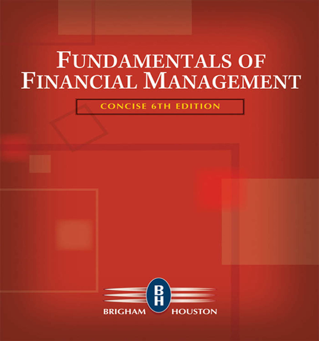 Download Free Fundamentals Of Financial Management PDF Online