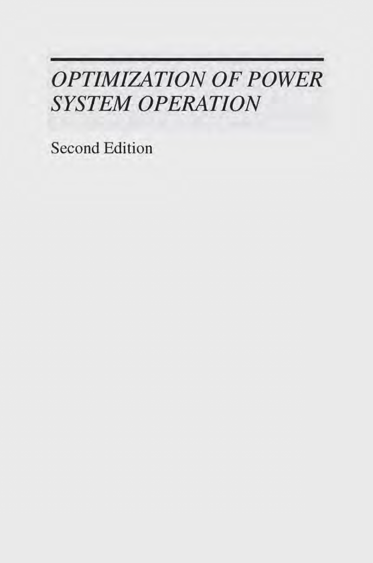 Free Download Optimization Of Power System Operation by PUBLIC DOMAIN ...