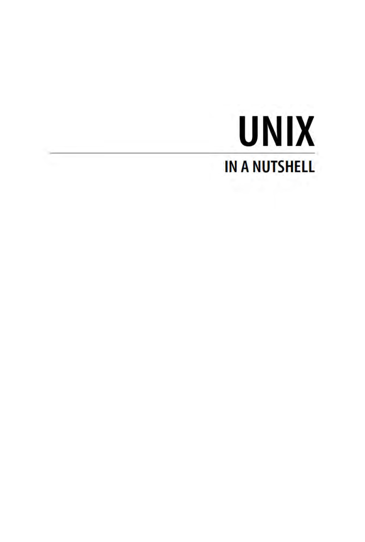 Download Free Unix In A Nutshell A Desktop Quick Reference Covers GNU/Linux, Mac OS X, And ...