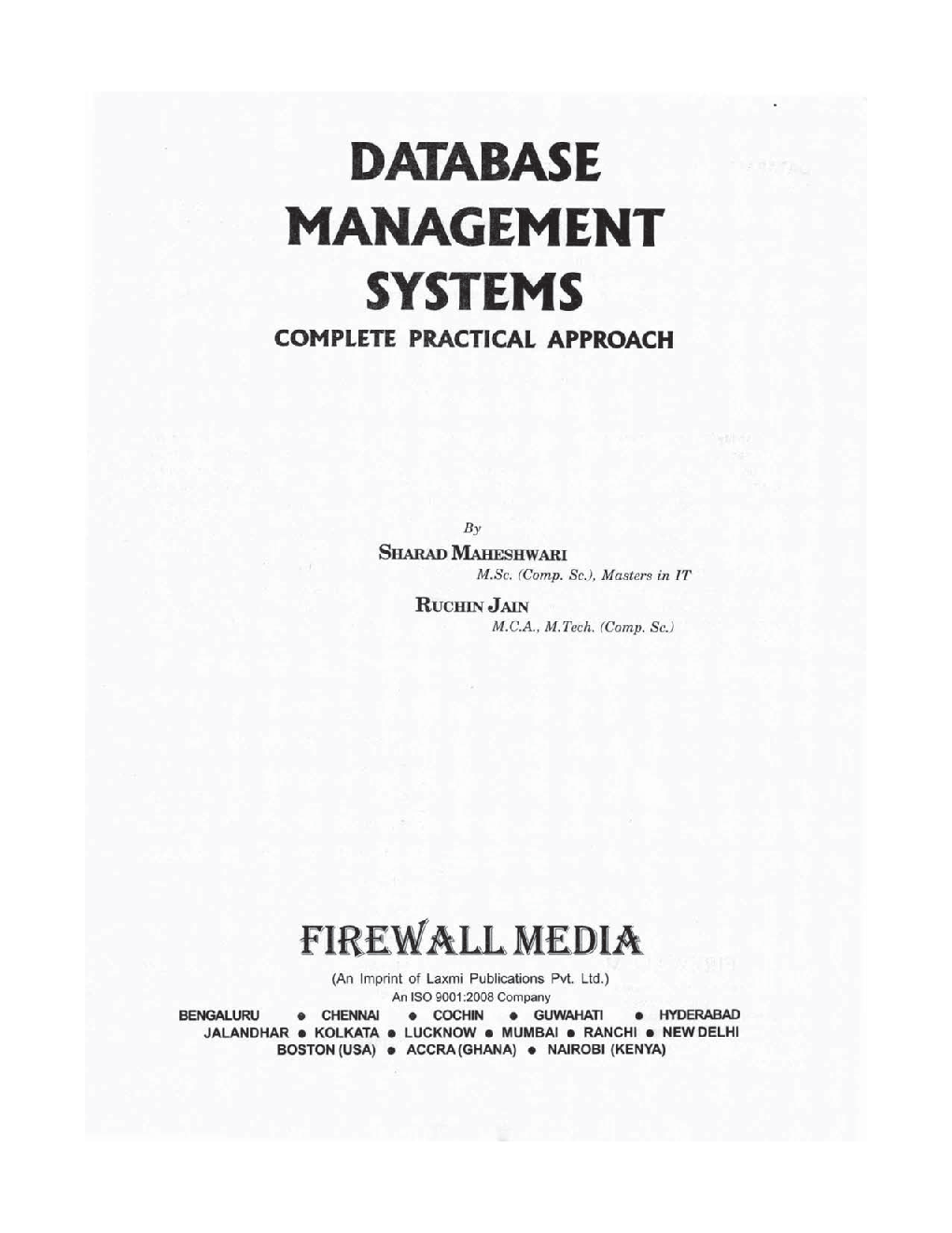 Download Database Management System 2022 PDF Online By Sharad download-database-management-system-2022-pdf-online-by-sharad