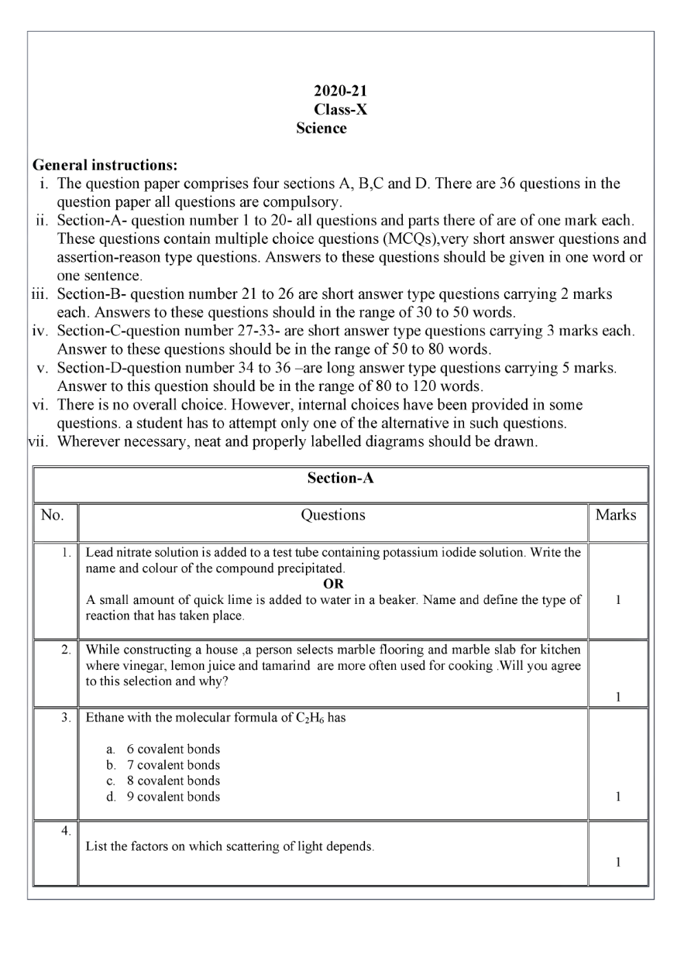 Download CBSE Class 10th Science Term II Sample Paper By Panel Of download-cbse-class-10th-science-term-ii-sample-paper-by-panel-of