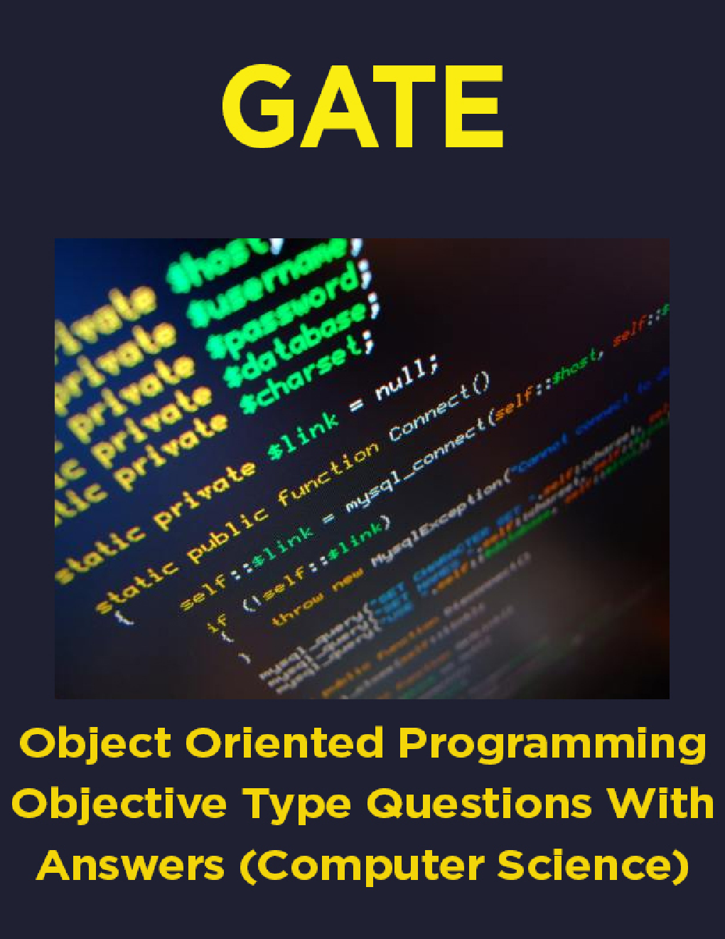 Download Gate Object Oriented Programming Objective Type Questions With