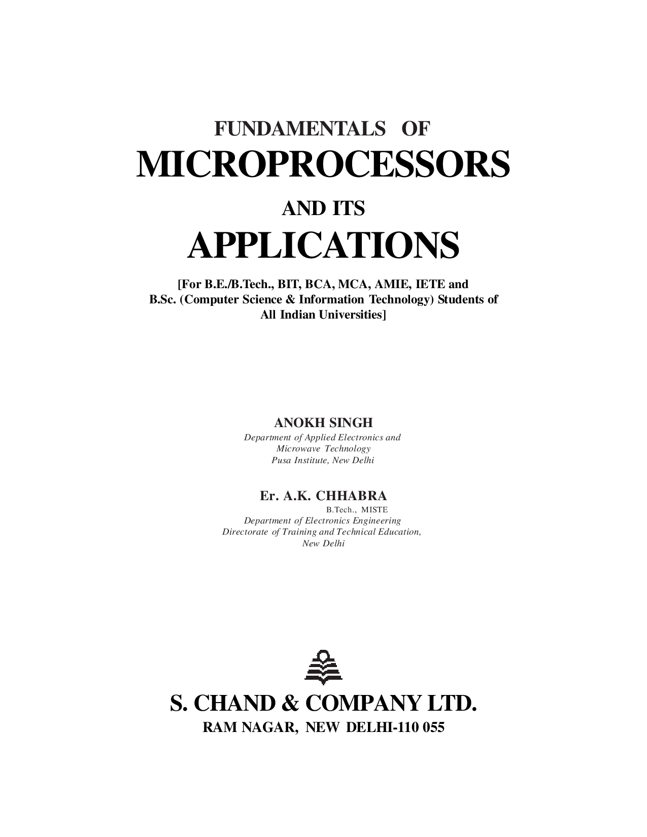 Download Fundamental Of Microprocessors And Its Application 2022 PDF ...