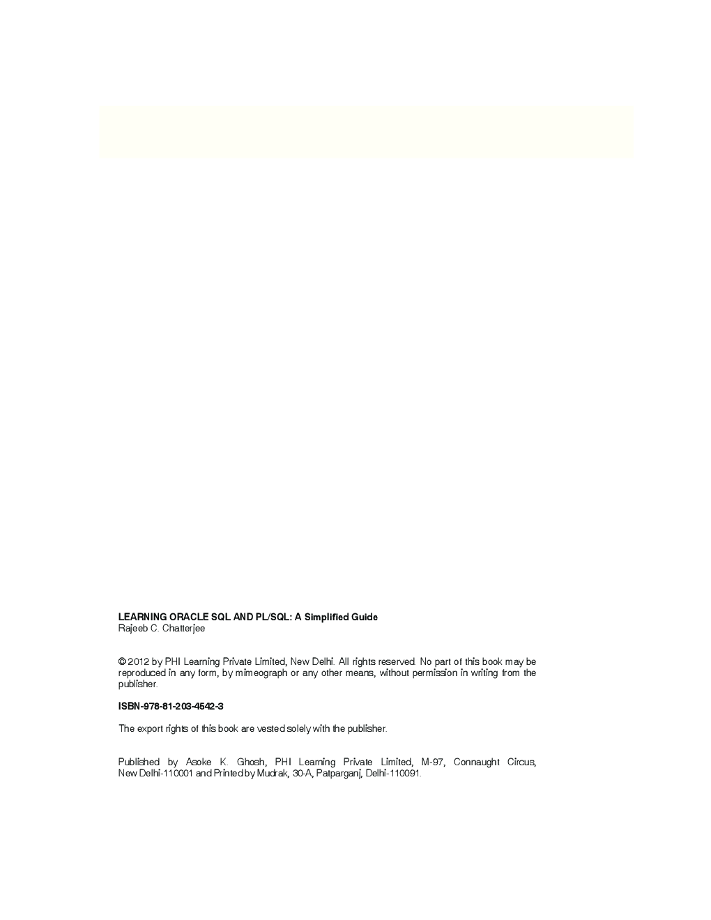 Download Learning Oracle SQL And PL / SQL : A Simplified Guide by ...