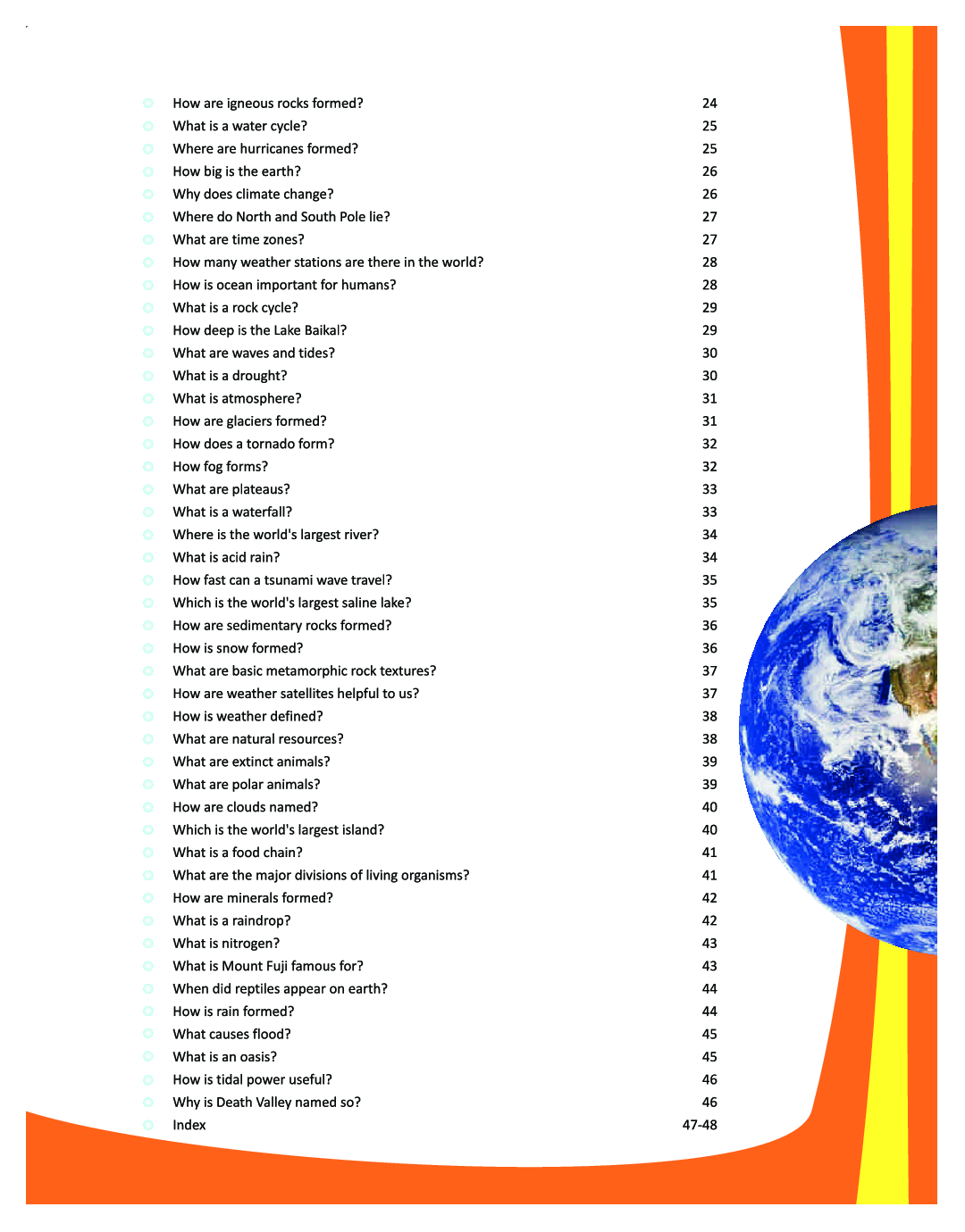 Download Questions & Answers Earth PDF Online 2020 by BPI