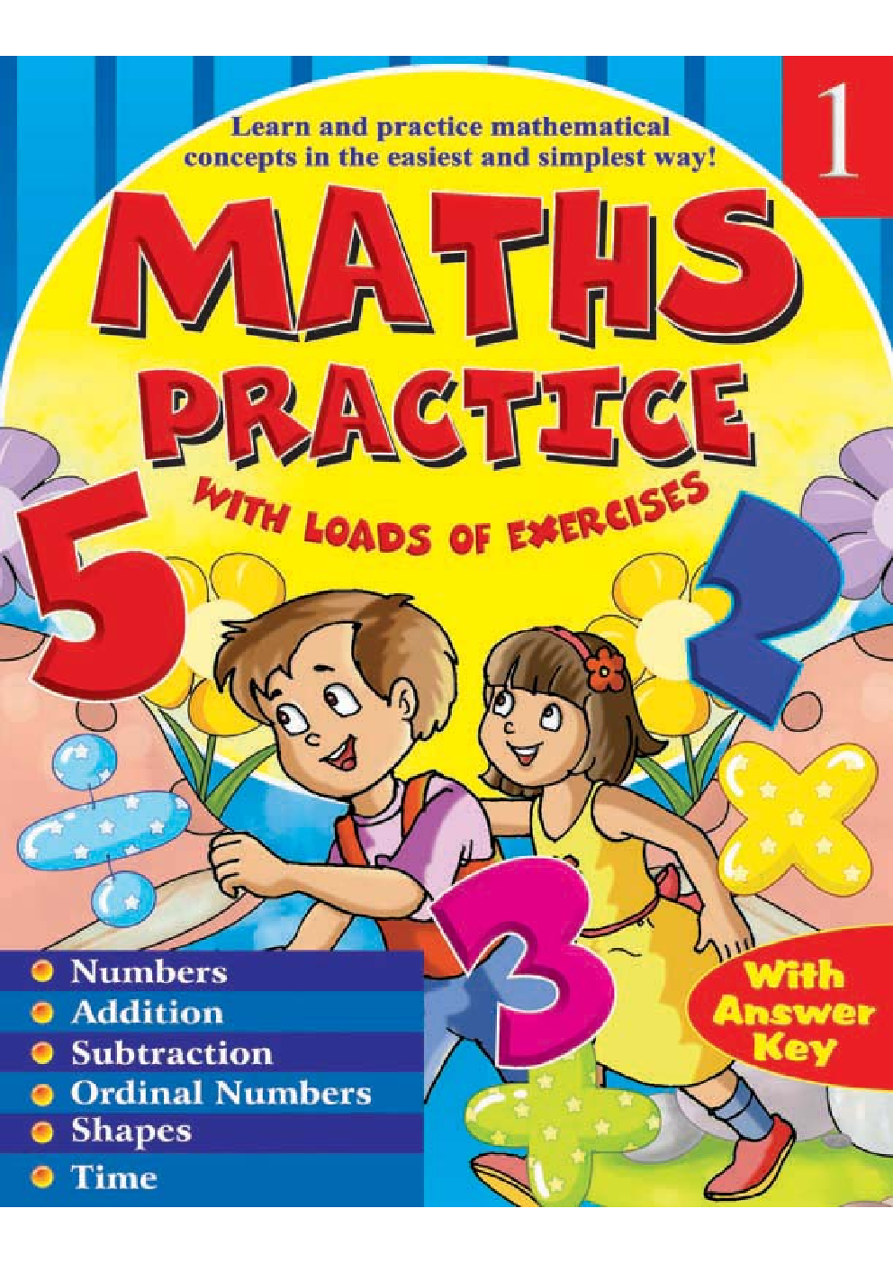 Download Maths Practice Class 1 PDF Online 2020 By BPI