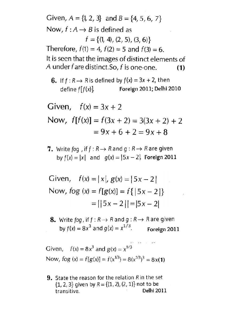 Download Value Based Questions For Class 12 Maths PDF Online