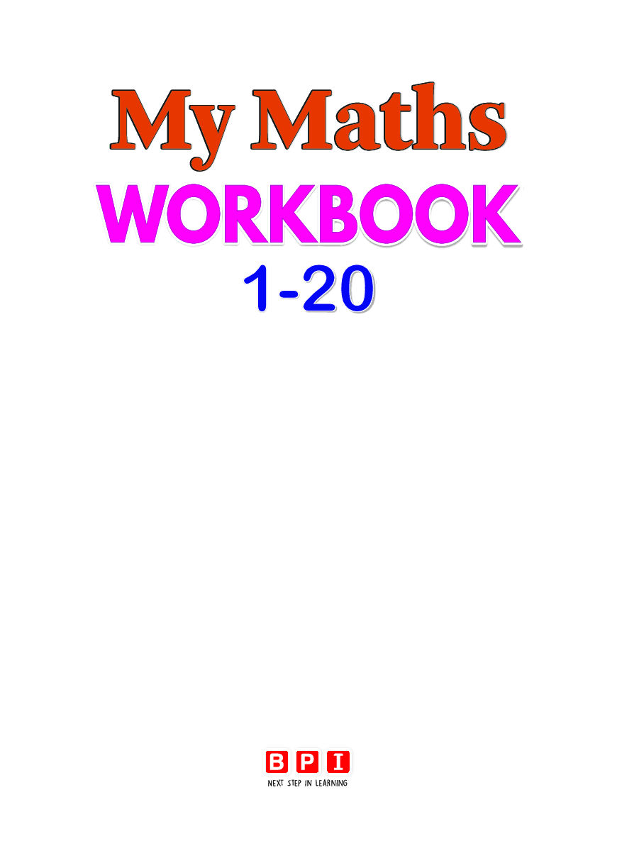 Download My Maths Workbook 1-20 PDF Online 2020 by BPI