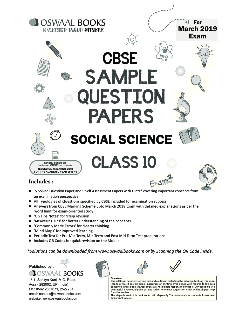 Download Oswaal CBSE Sample Question Papers For Class X Social Science Download Oswaal CBSE Sample Question Papers For Class X Social Science