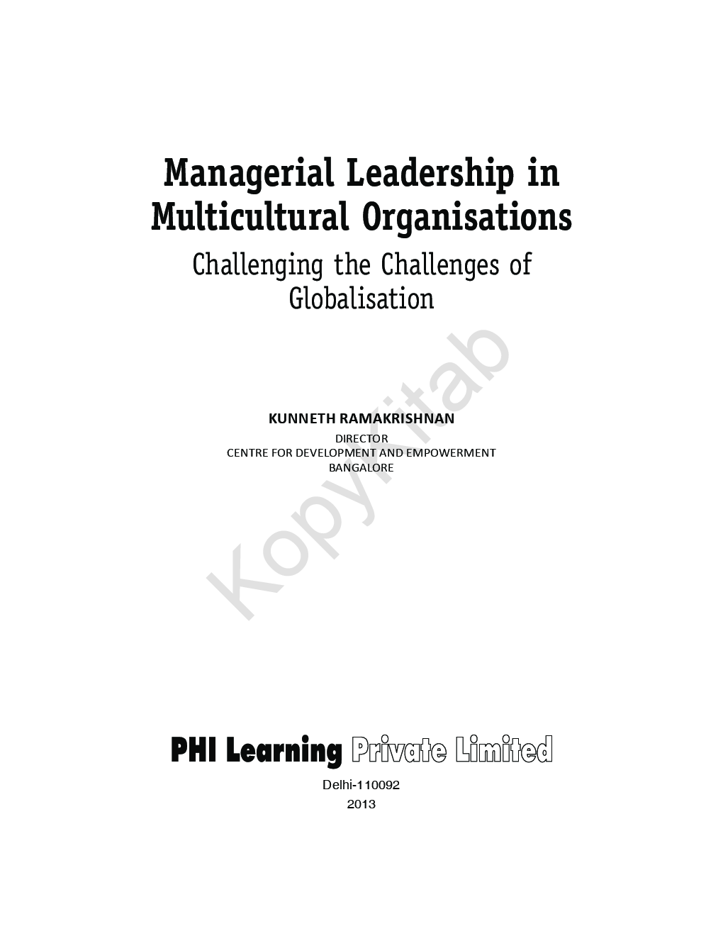 Download Managerial Leadership In Multicultural Organisations by ...