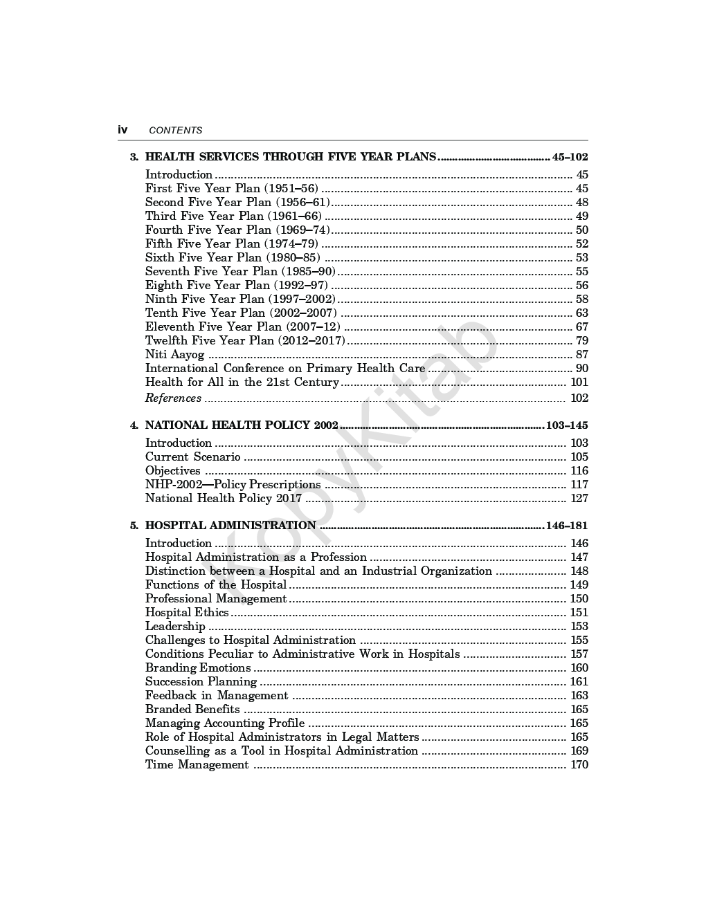 Download Hospital Administration And Human Resource Management by Dr. D ...