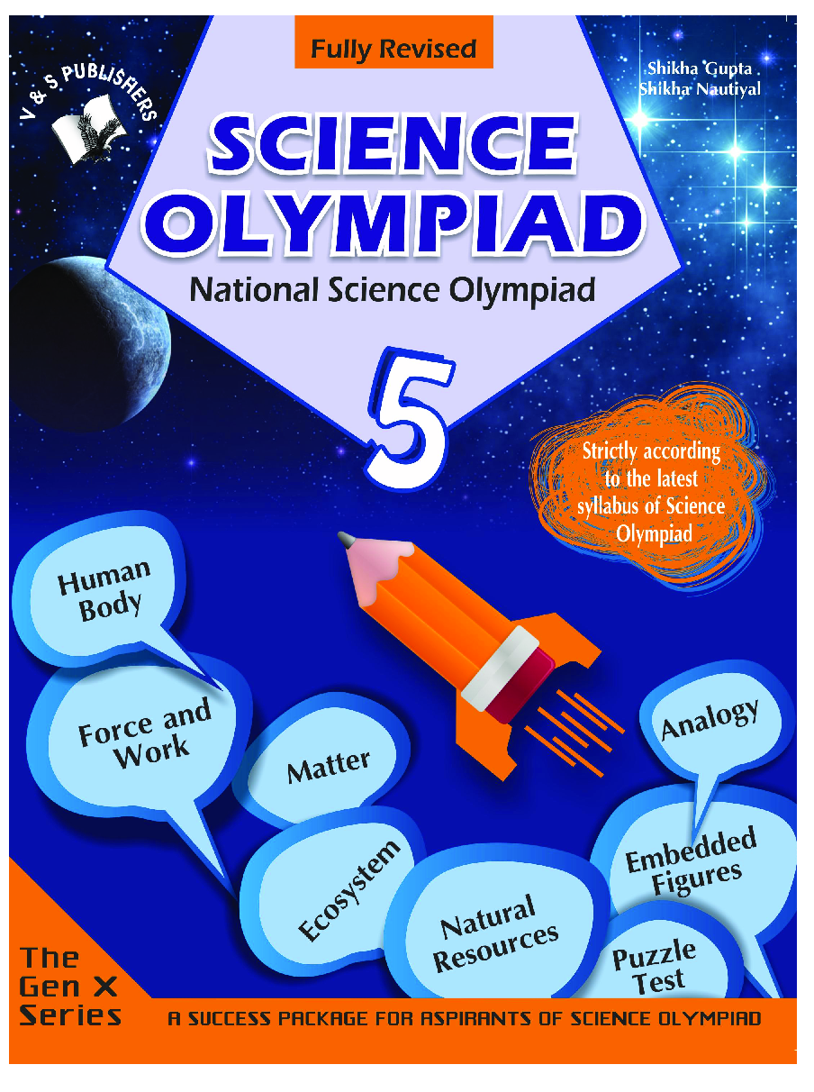 Download National Science Olympiad For Class 5 PDF Online By Shikha 