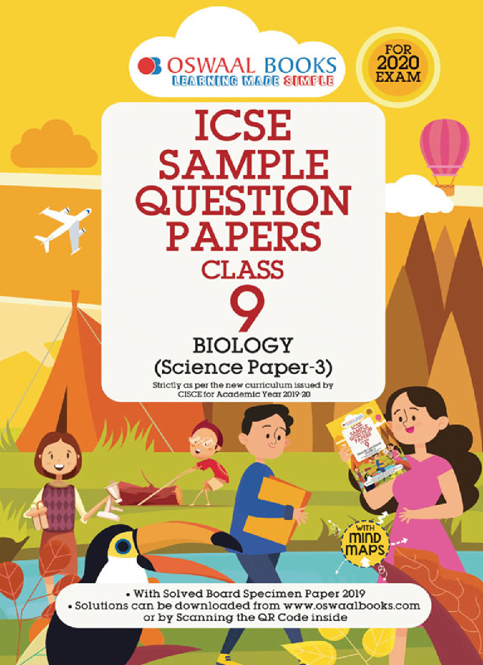 Download Oswaal ICSE Sample Question Papers For Class IX Biology Paper