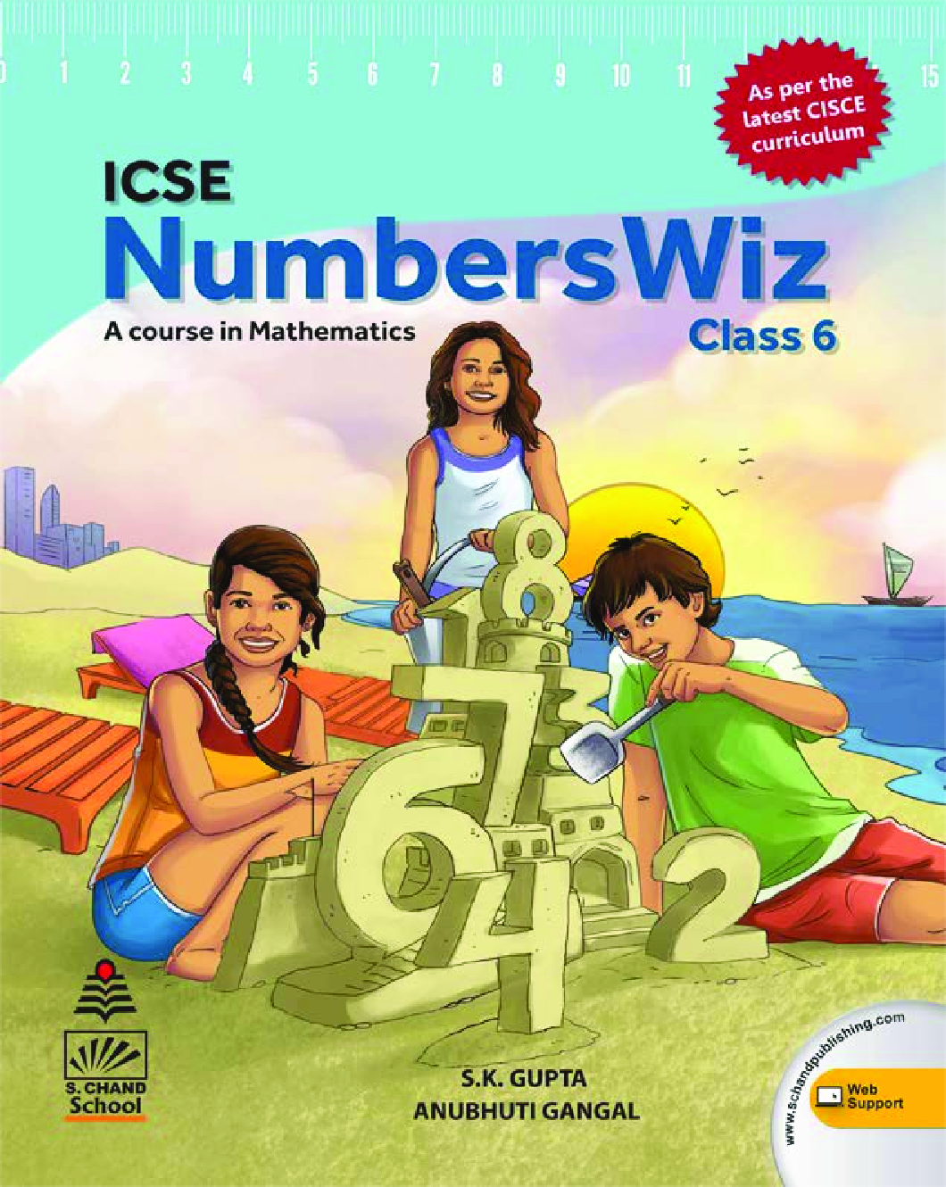 Download ICSE Numberswiz For Class 6 Book PDF Online 2020