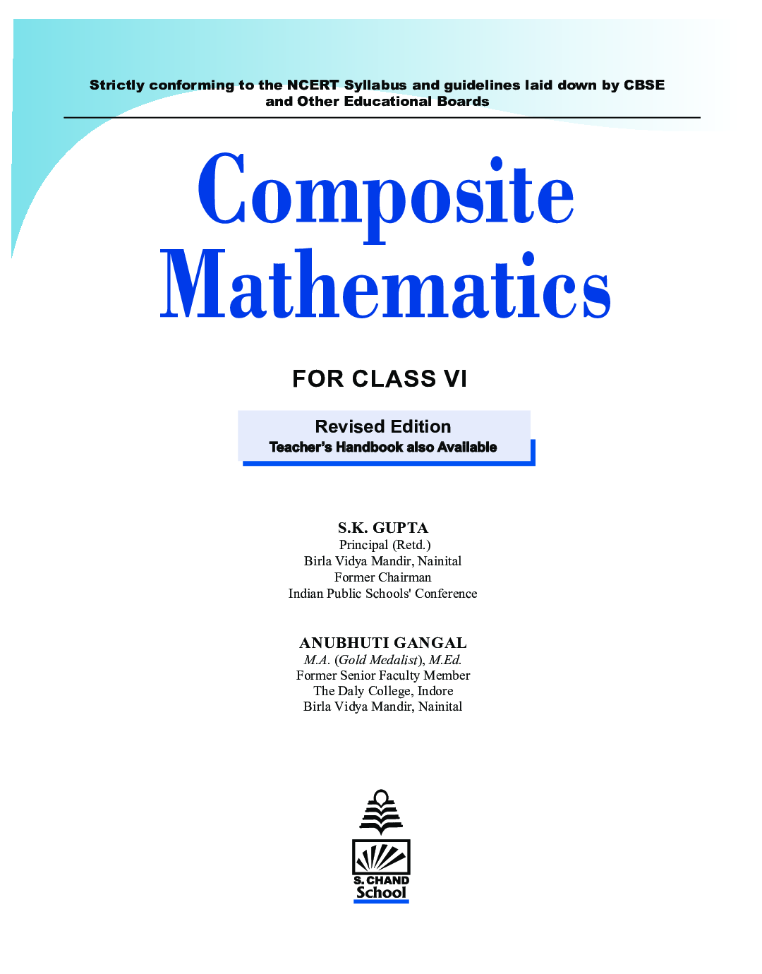 Download Class 6 Composite Mathematics PDF Online 2020 By S K Gupta Download Class 6 Composite Mathematics PDF Online 2020 By S K Gupta