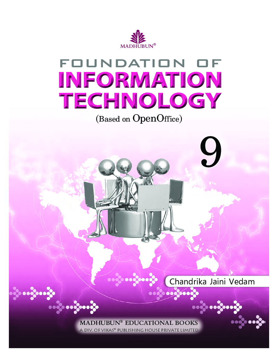 Download Class-9 Foundation Of Information Technology (Open Office) PDF ...
