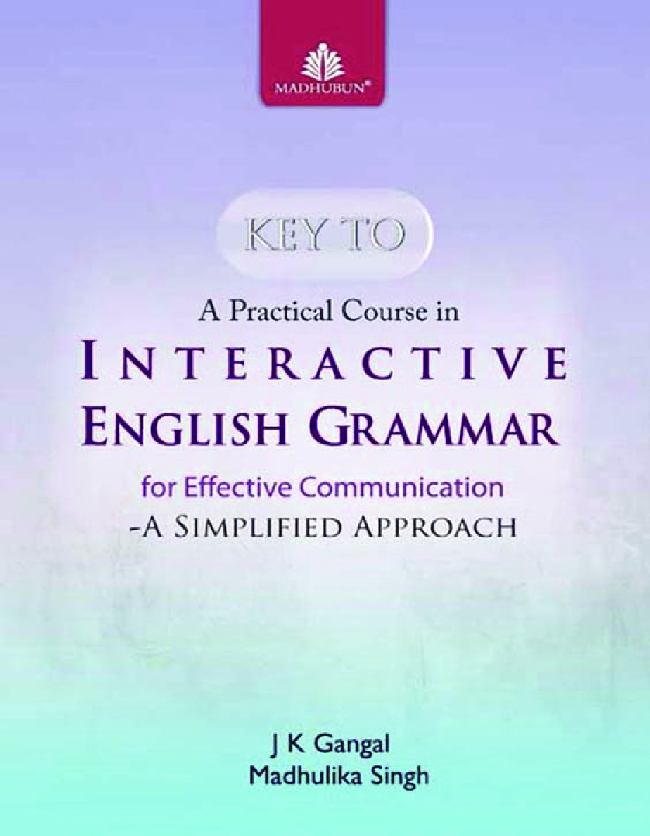 Download Interactive English Grammar For Class 9 and 10 PDF Online