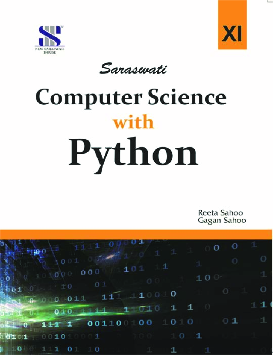 Download Class 11 Computer Science with Python PDF Online 2020