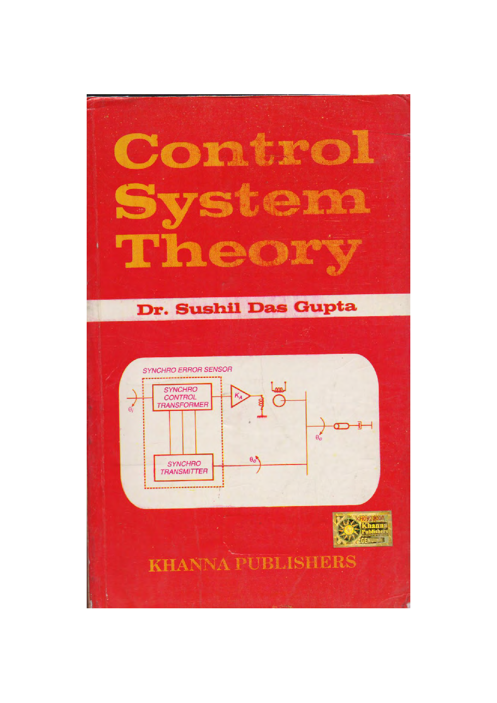 Download Control System Theory PDF Online by Dr. S. D. Gupta