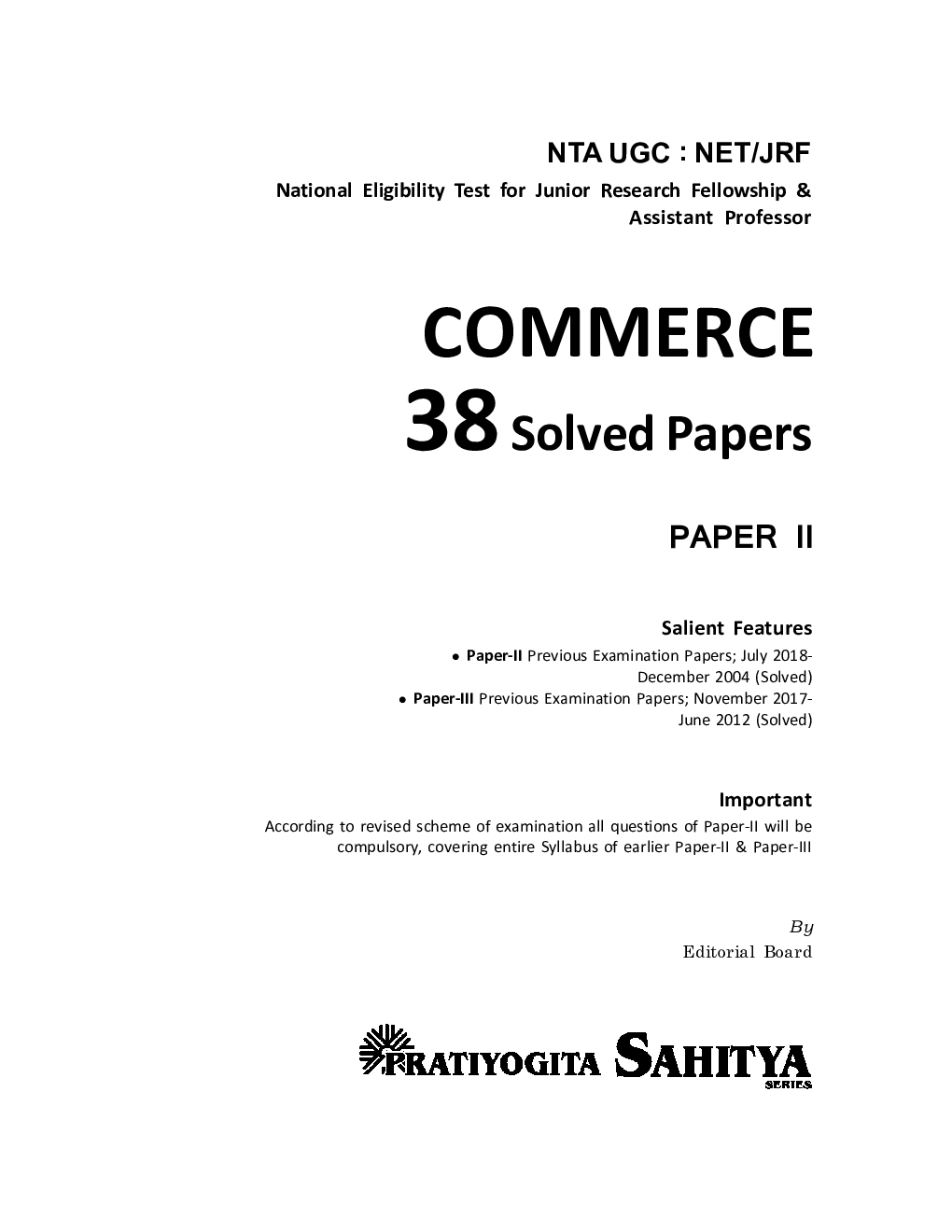 Download 1319 NTA UGC -NET/JRF Solved Papers Commerce Paper-2 by ...