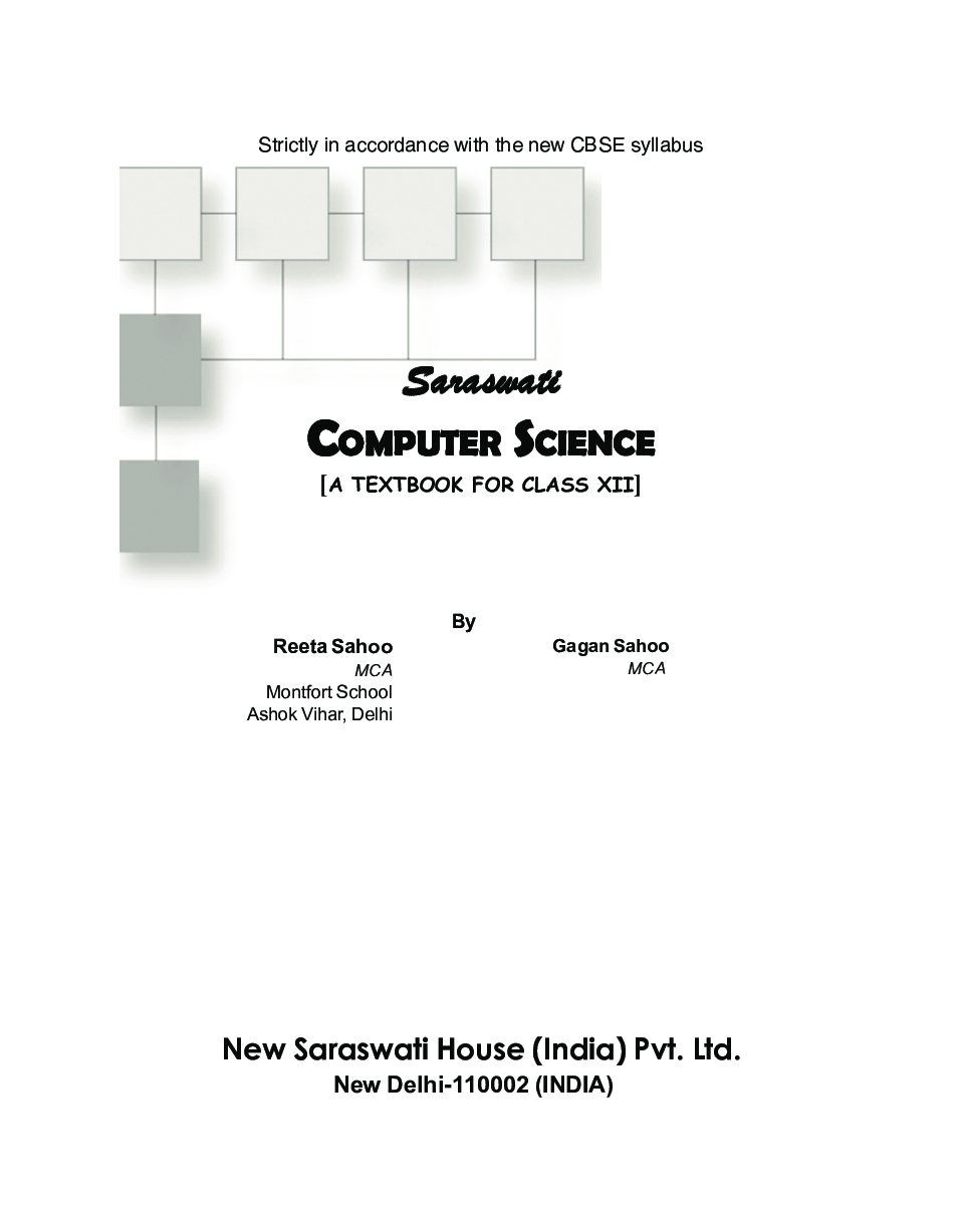 Cbse Class 1 Computer Science Applications Of The Computer Worksheet