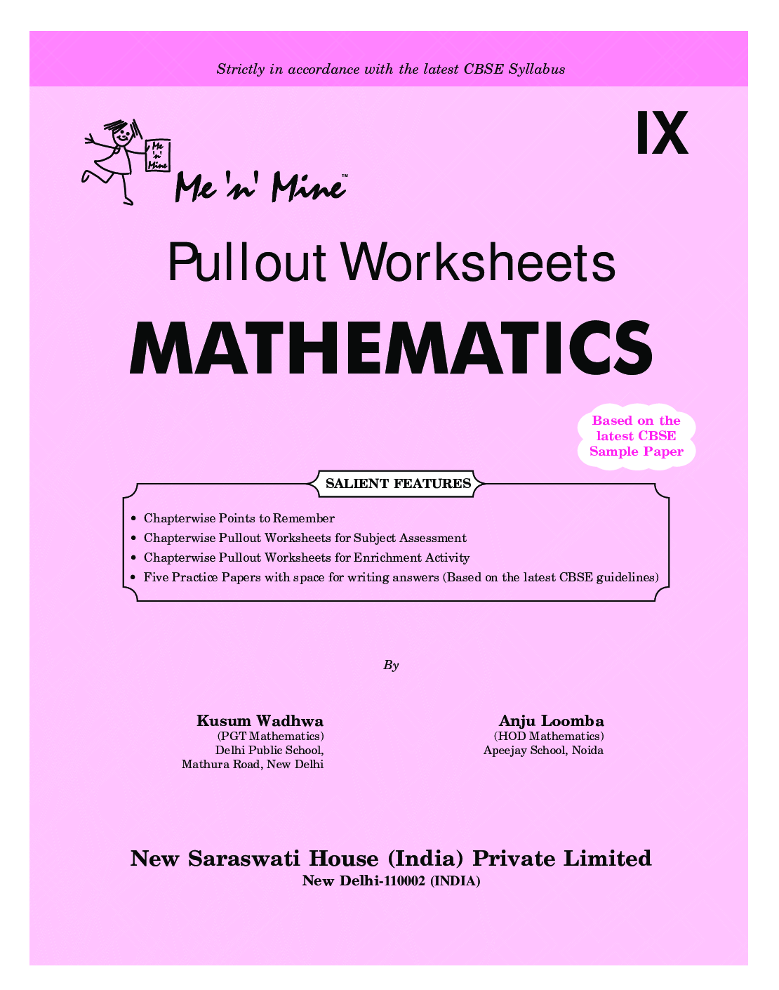 Download CBSE Pullout Worksheets Mathematics For Class IX By Kusum Download CBSE Pullout Worksheets Mathematics For Class IX By Kusum