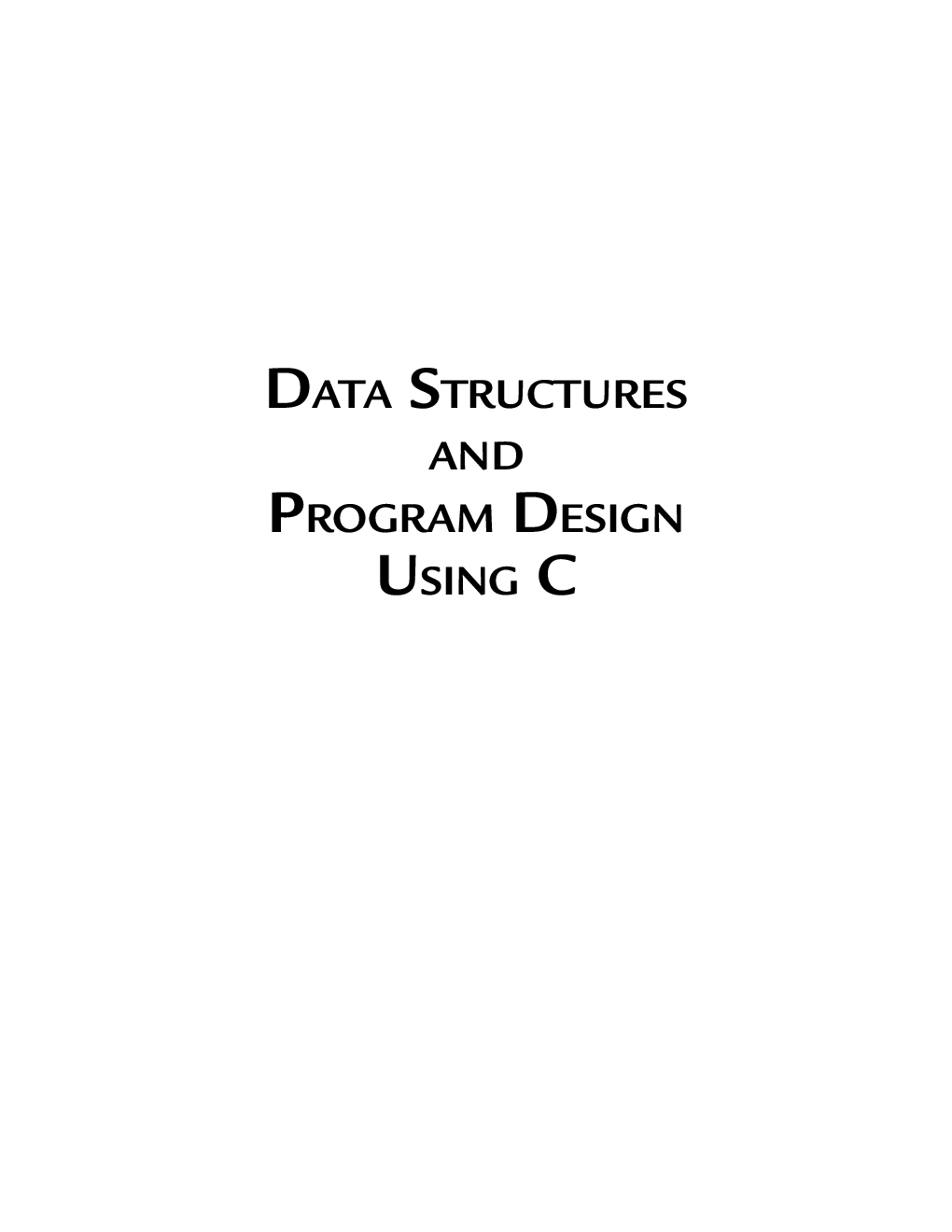 Download Data Structures And Program Design Using C By Dheeraj Malhotra 0824