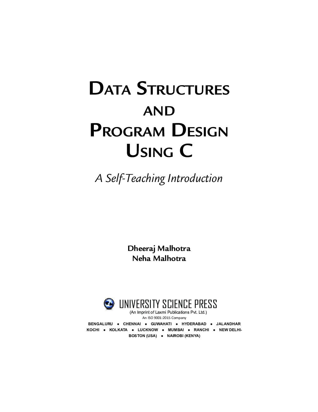 Download Data Structures And Program Design Using C by Dheeraj Malhotra, Neha Malhotra PDF Online