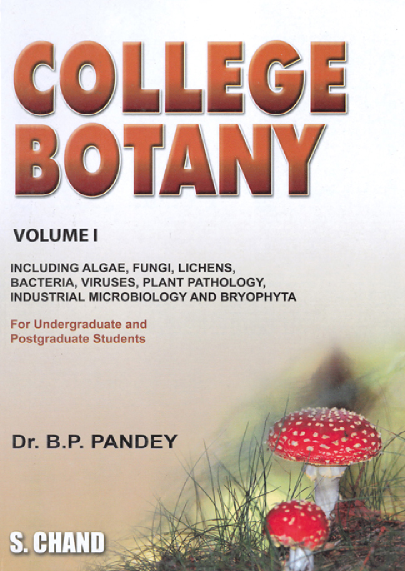 Download College Botany Volume I PDF Online 2021 By BP Pandey