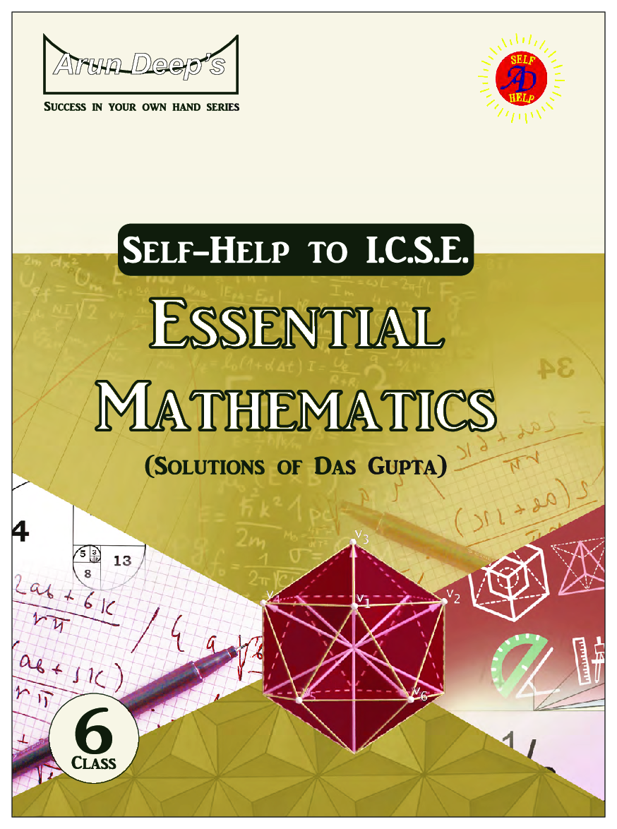 Download Self Help To ICSE Essential Mathematics For Class 6 PDF Online