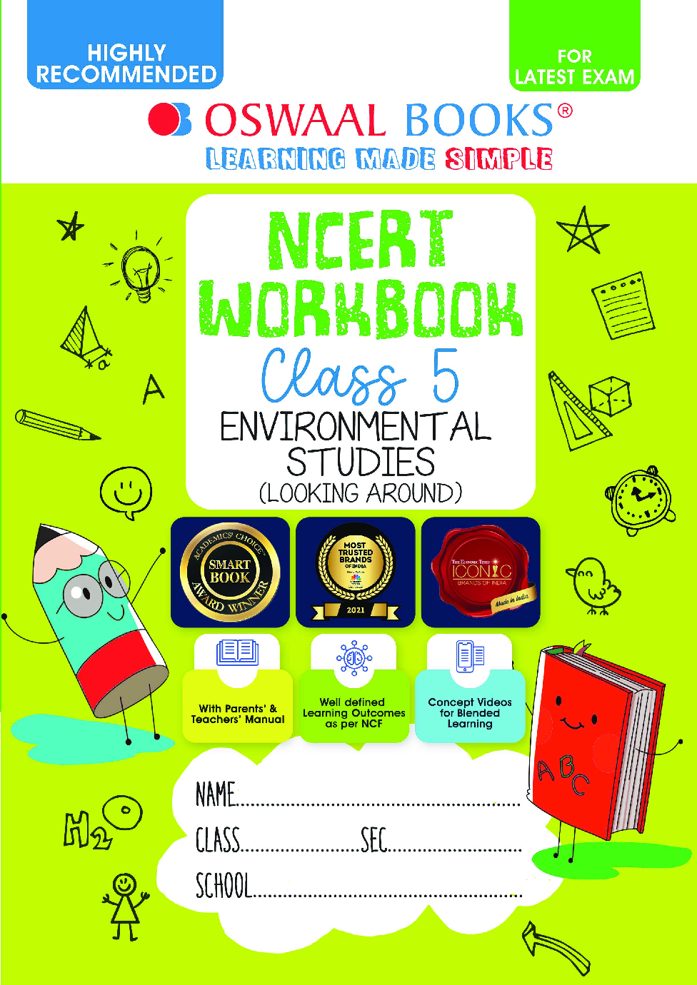 Download Oswaal NCERT Workbook Environmental Studies Looking Around 