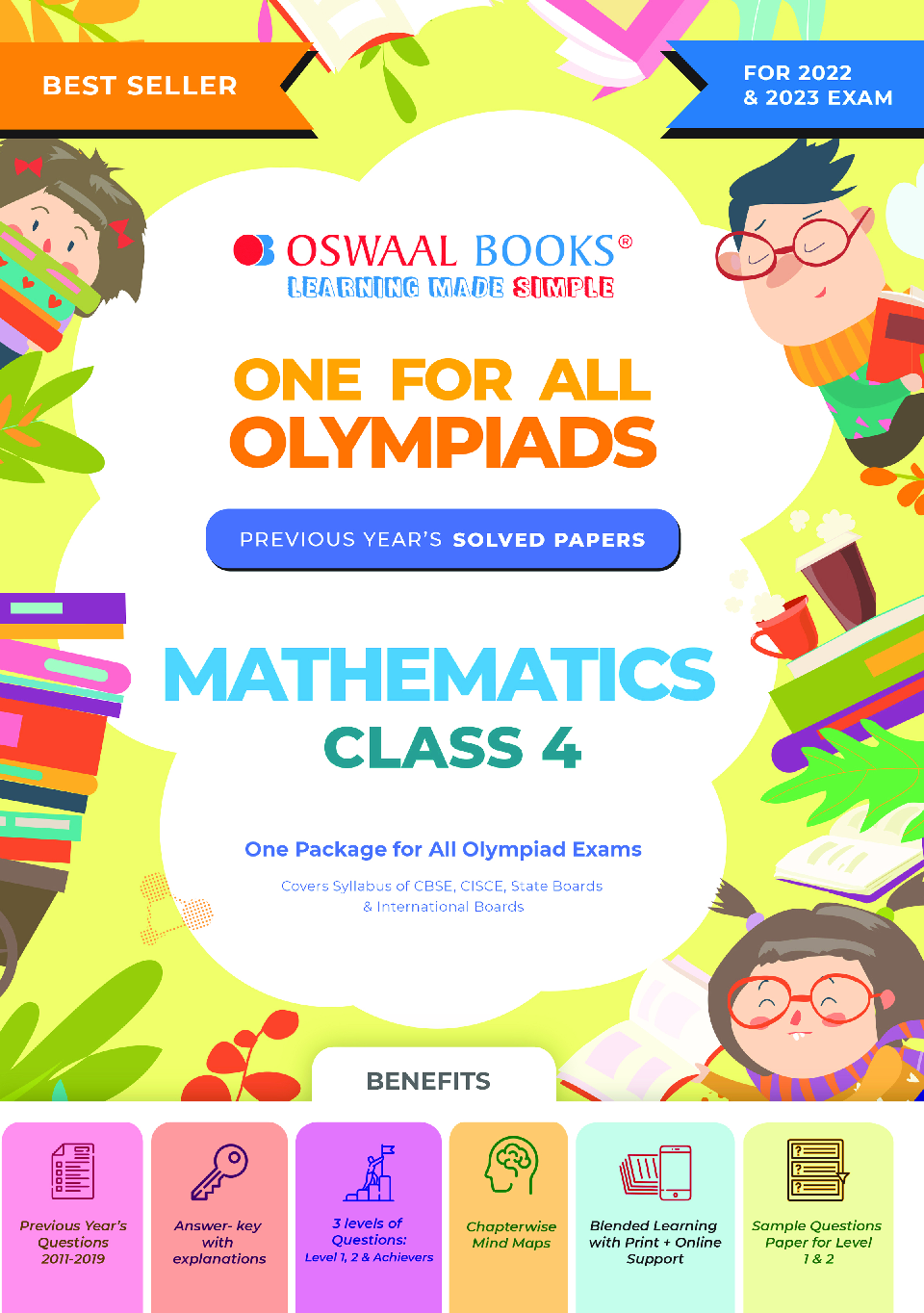 Download Oswaal One For All Olympiad Previous Years Solved Papers 