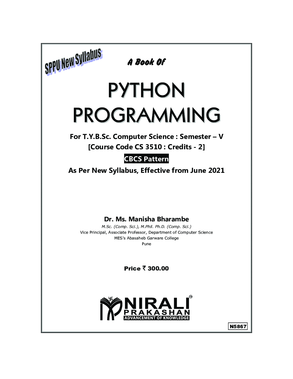 Download Python Programming Third Year Ty Bsc Computer Science 2436