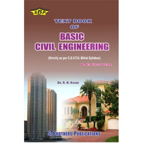 Basic Civil Engineering by Dr. R. N. Khare PDF Download & eBook | Basic ...